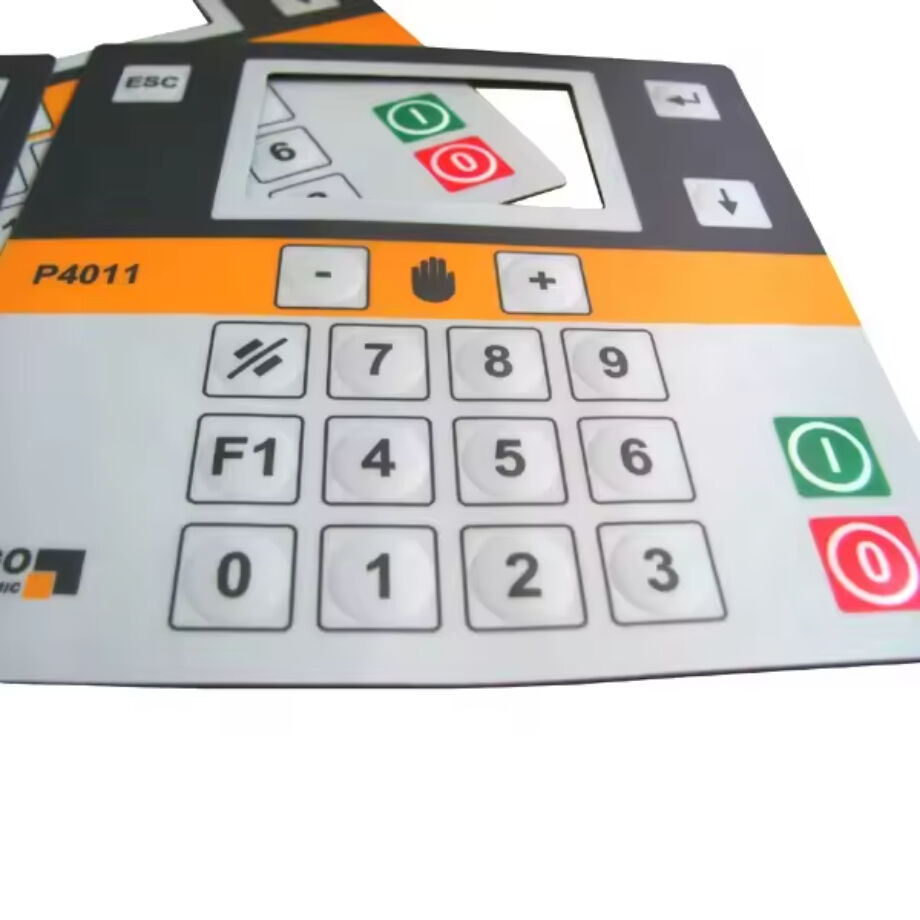 Custom Membrane Metal Dome Tactile Button Switch Pcb Assembly Membrane ...