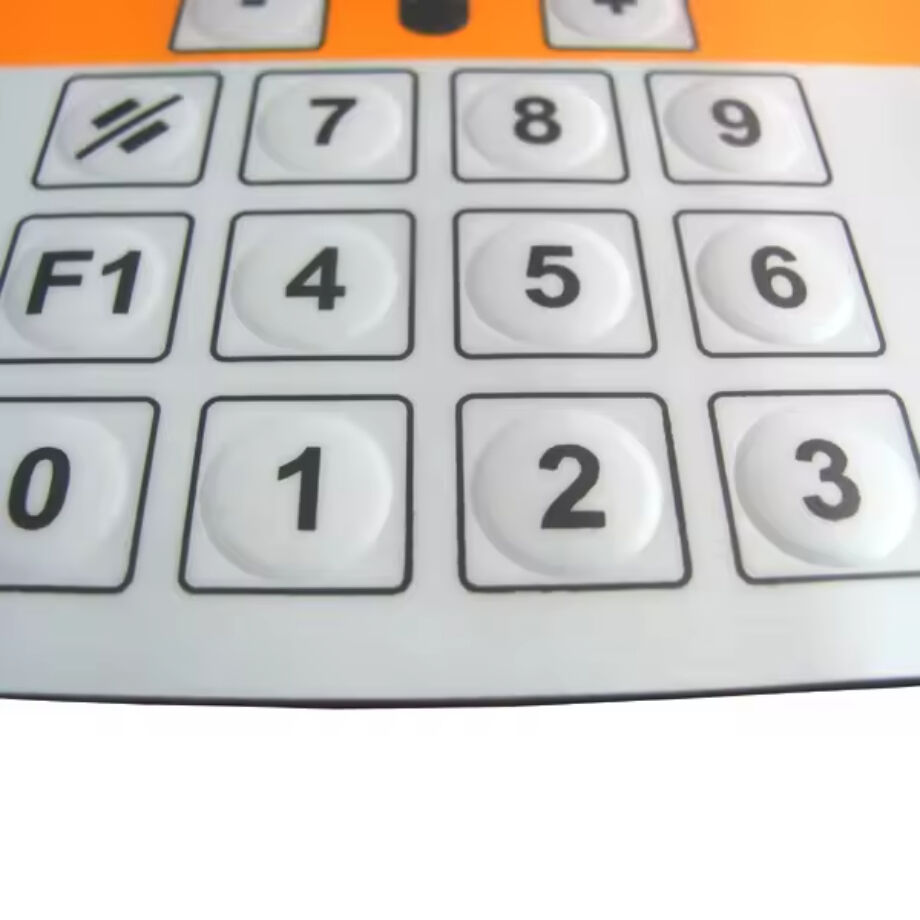 Custom Membrane Metal Dome Tactile Button Switch Pcb Assembly Membrane ...