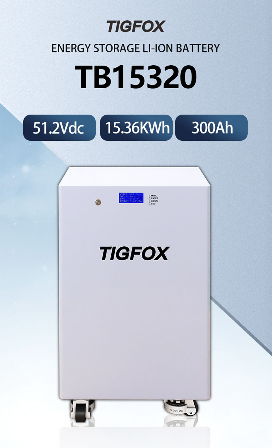 Factory Direct High Quality China Wholesale Tigfox 15kwh Lifepo4 ...