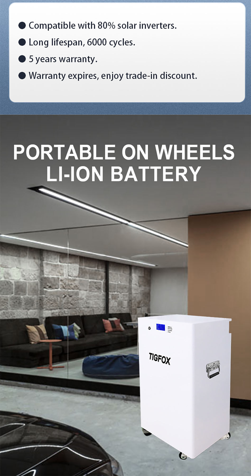 Factory Direct High Quality China Wholesale Tigfox 15kwh Lifepo4 ...