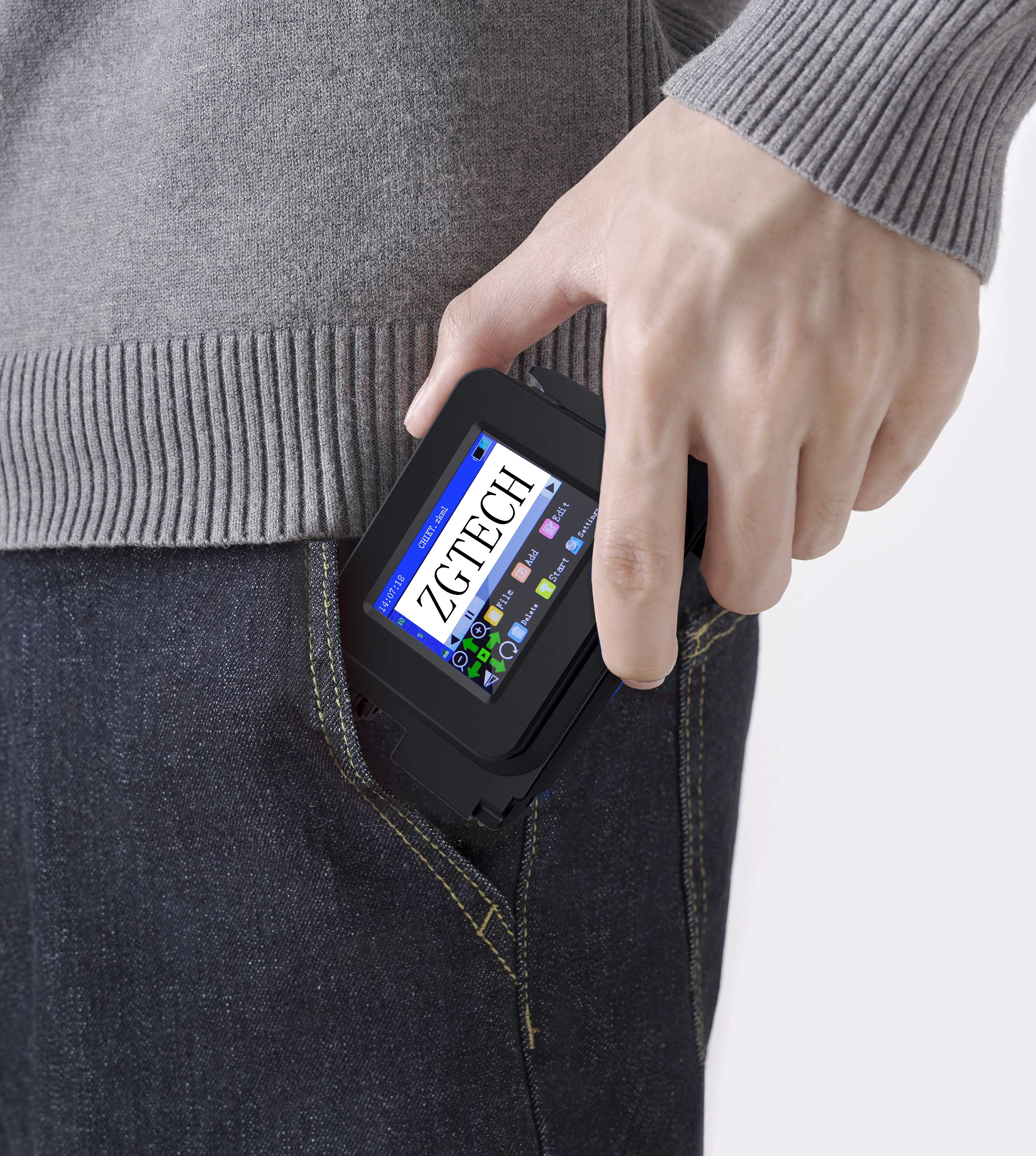 Handheld Date Tij Handheld Inkjet Printer Thermal Inkjet Printer ...