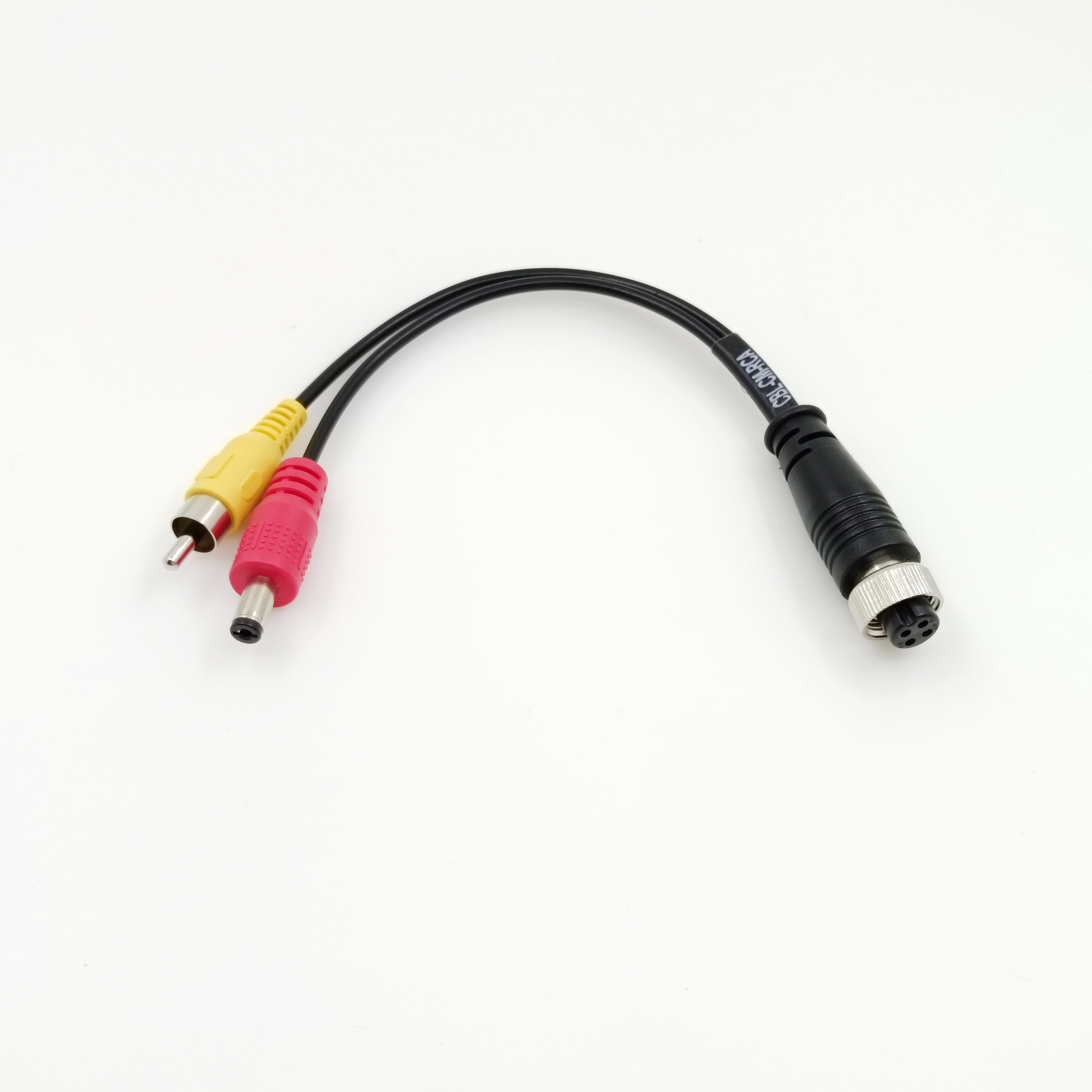 4pin Av Dc Car Camera Adapter Aviation Connector Cable Camera Display ...