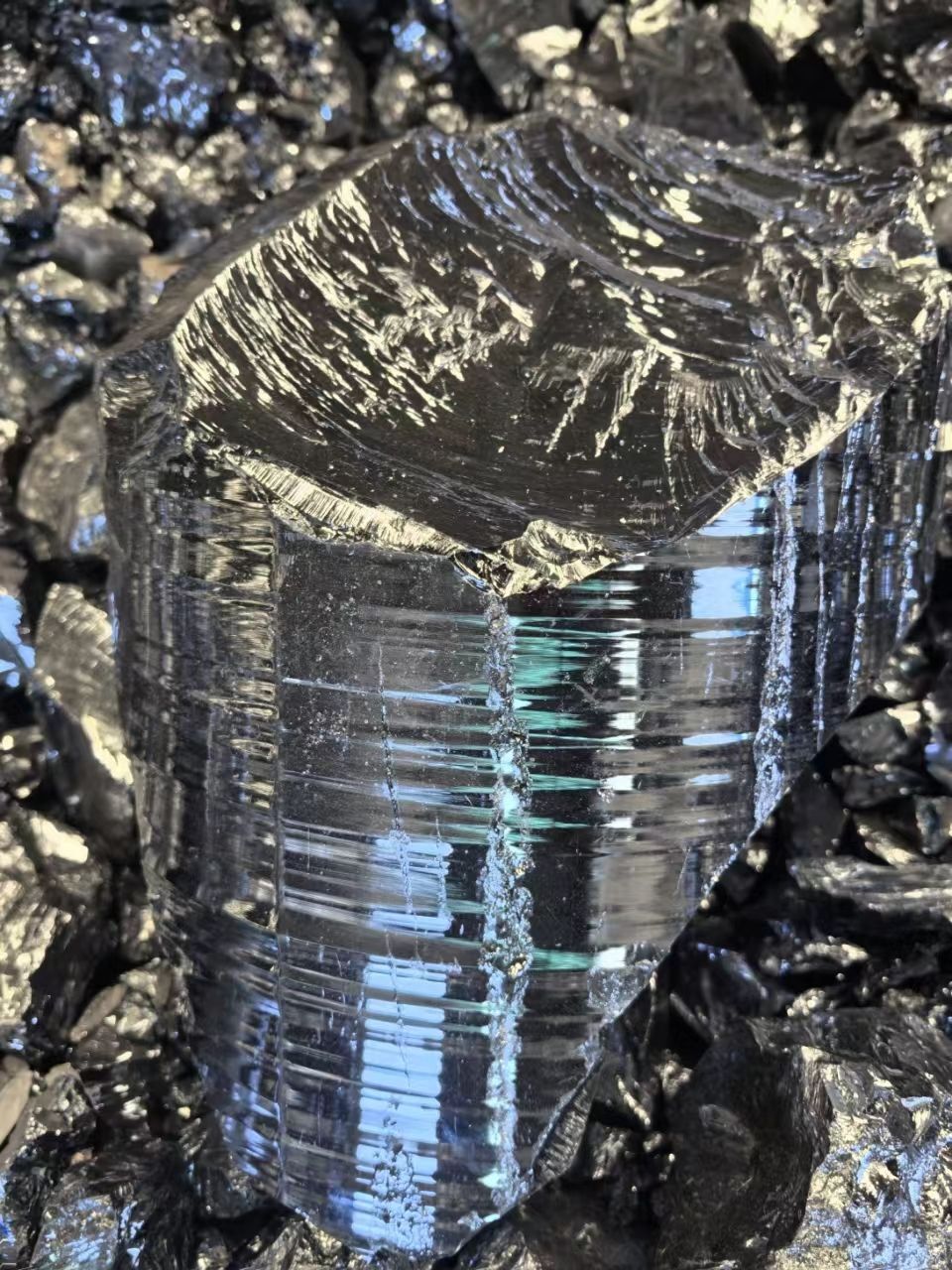 High Purity Polysilicon Solar And Aluminum Alloys Silicon Metal Lump ...