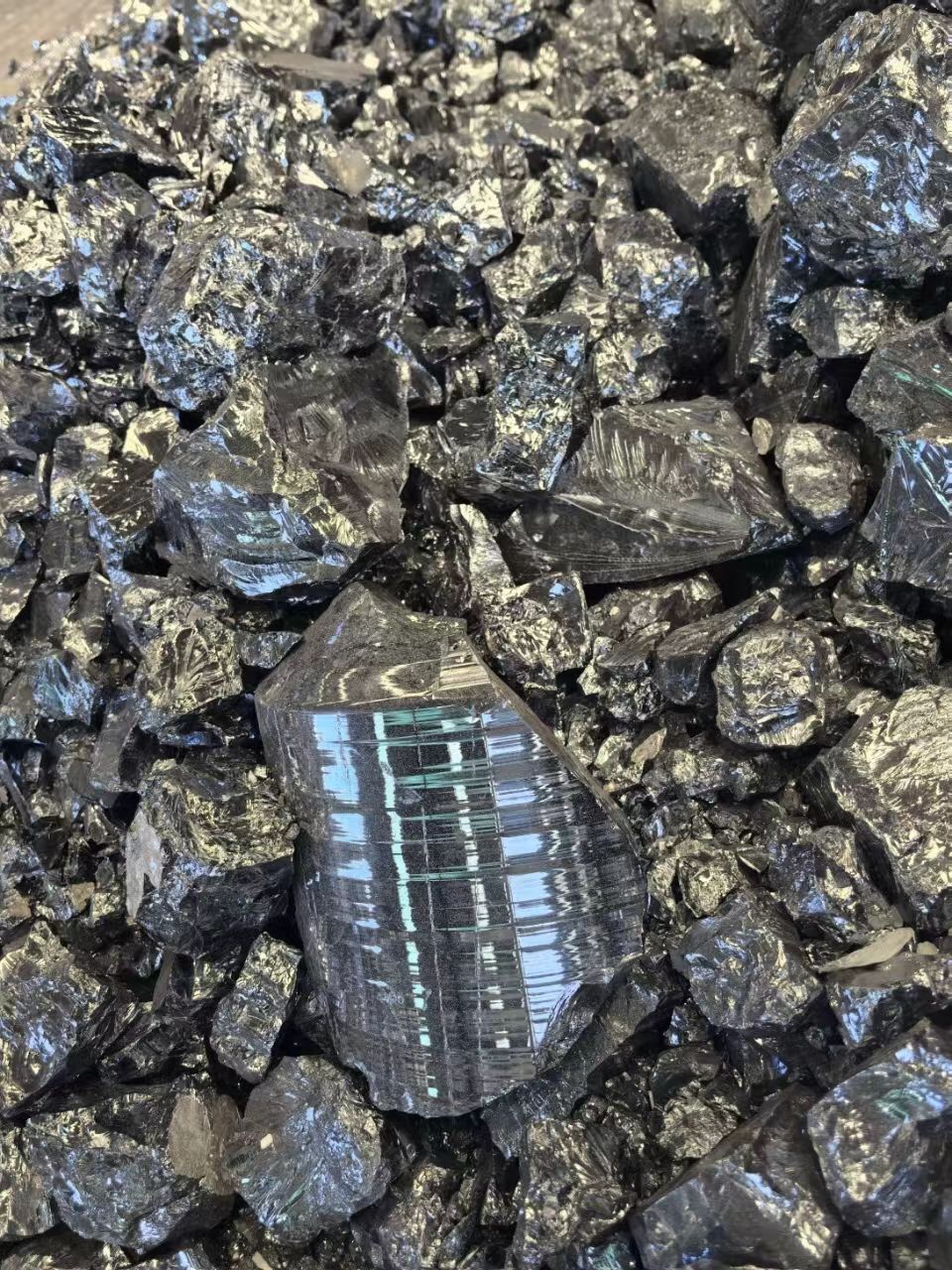 High Purity Polysilicon Solar And Aluminum Alloys Silicon Metal Lump ...