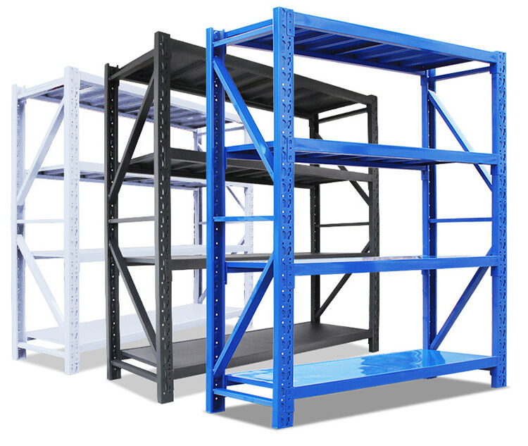 Easy-install Height Adjustable Metal Storage Shelf Rack Factory Storage ...