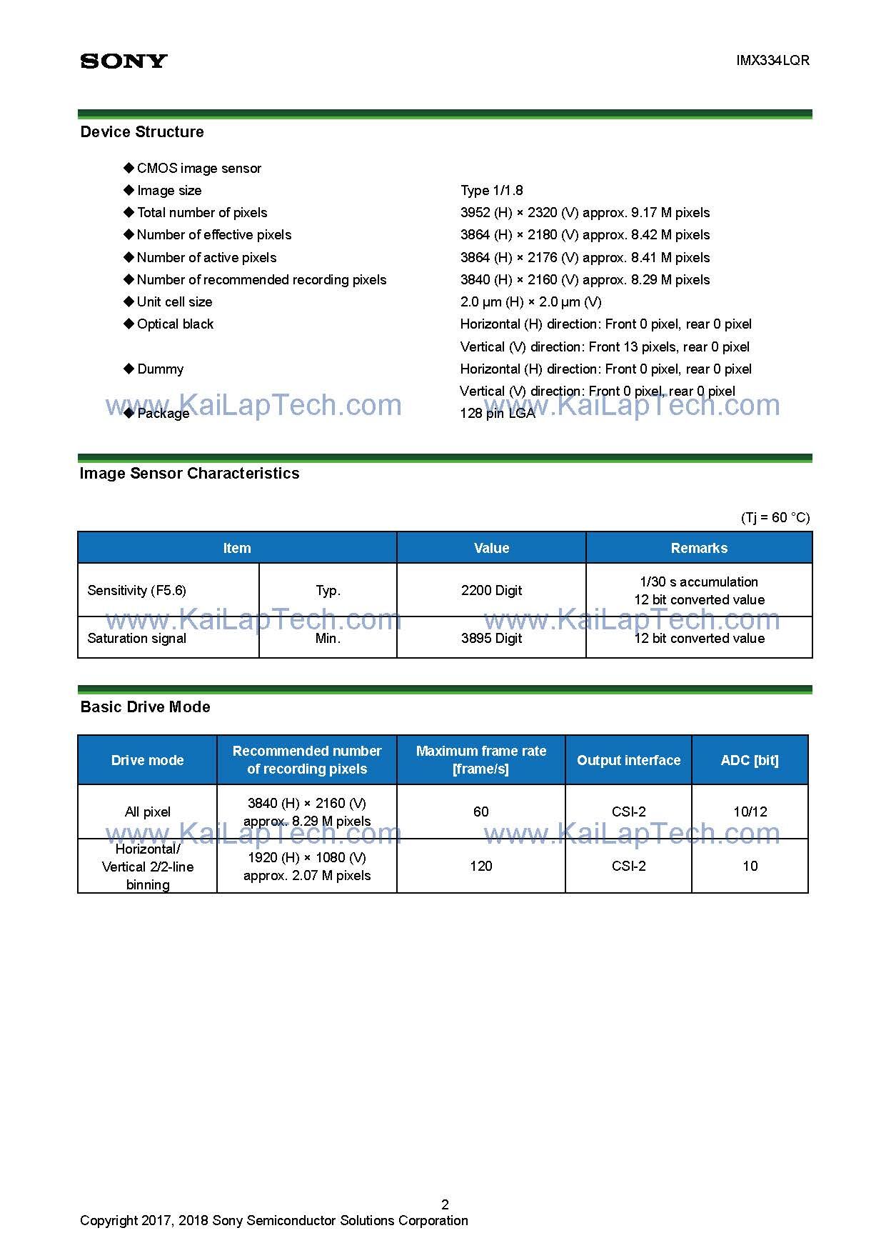 Klt-fms-imx334 V1.0 8.42mp Imx334 Interface Mipi M12 Mise Au Point Fixe ...