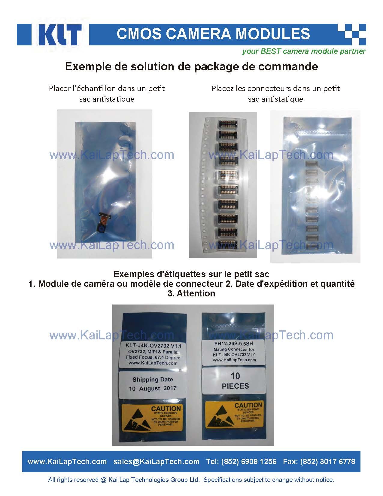 Klt-fms-imx334 V1.0 8.42mp Imx334 Interface Mipi M12 Mise Au Point Fixe ...