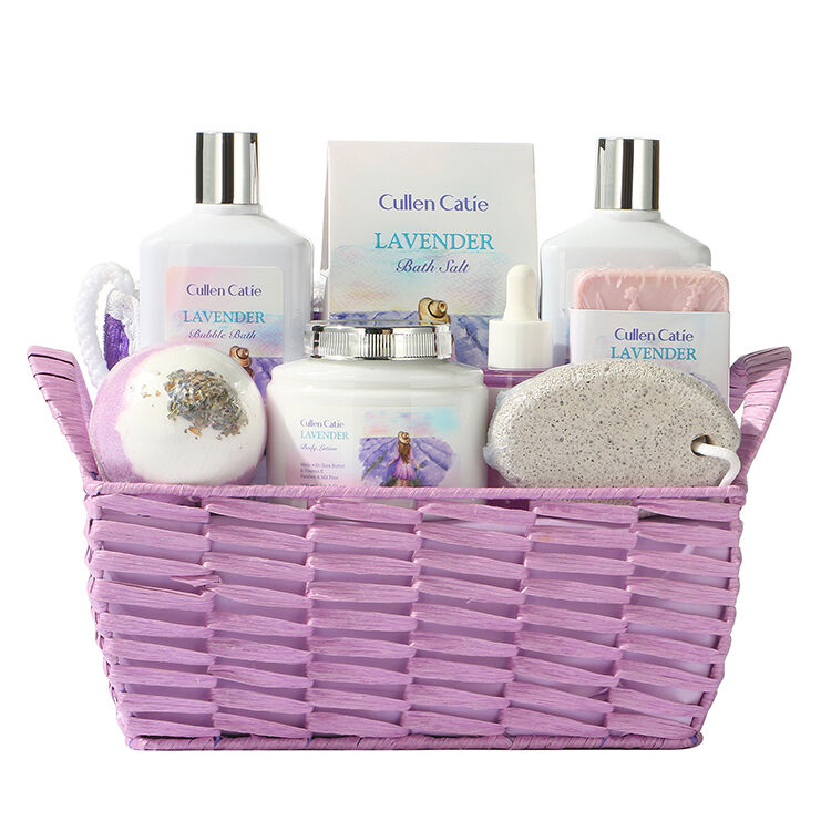 2024 Skin Care Set For Women Lavender And Clove Spa Gift Basket Soap ...