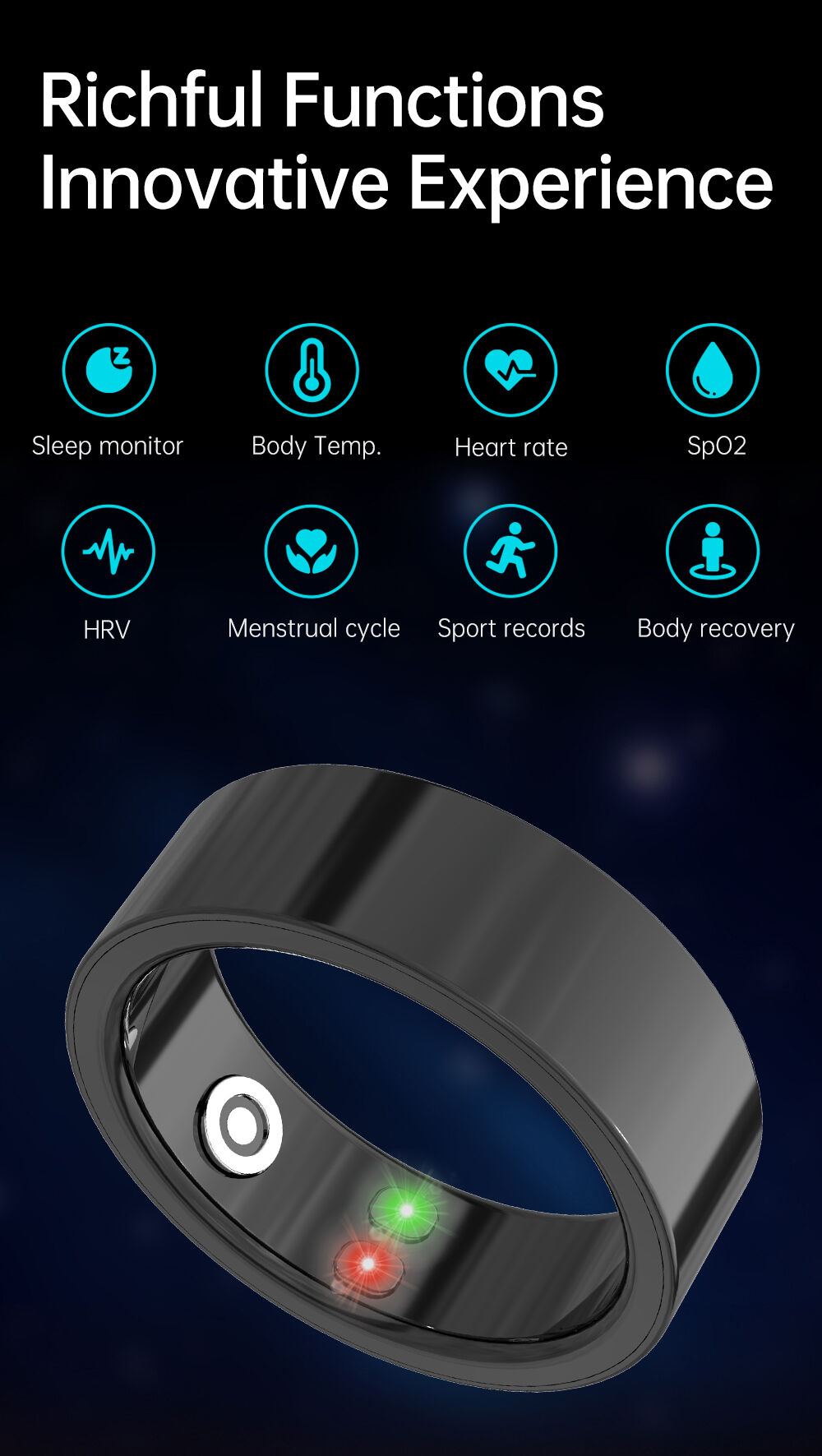 Bulk Buy China Wholesale Factory Eiot Oem Cheap Smart Ring Health ...