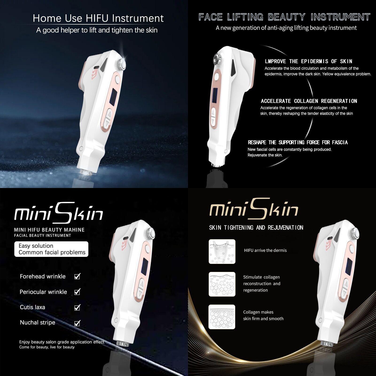 Bulk Buy China Wholesale Mini Hifu Machine, Facial Beauty Instrument ...