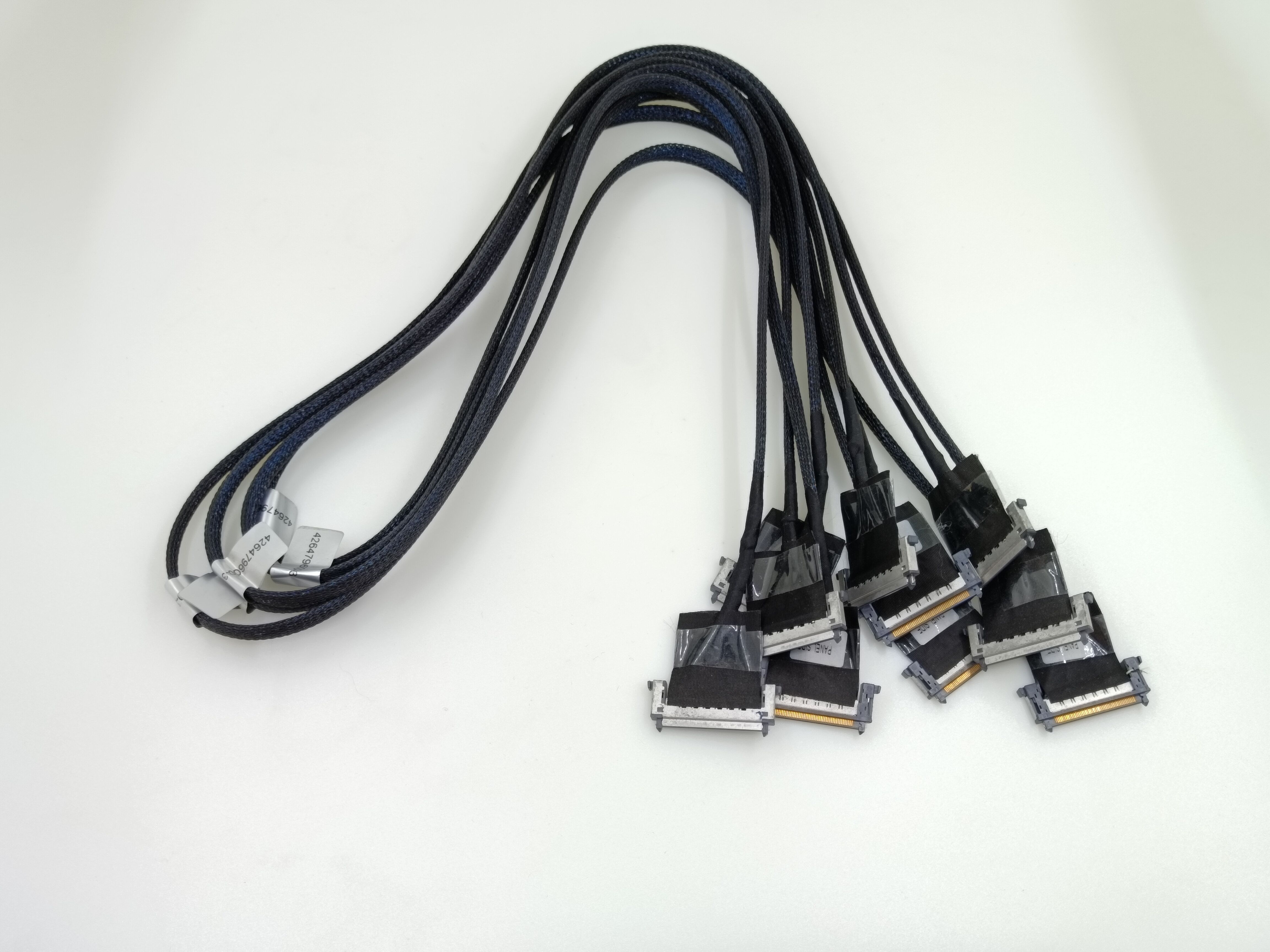 Oem Display Screen Lvds Cable 0.5mm Pitch Fpc Ultra Thin Micro Coaxial ...