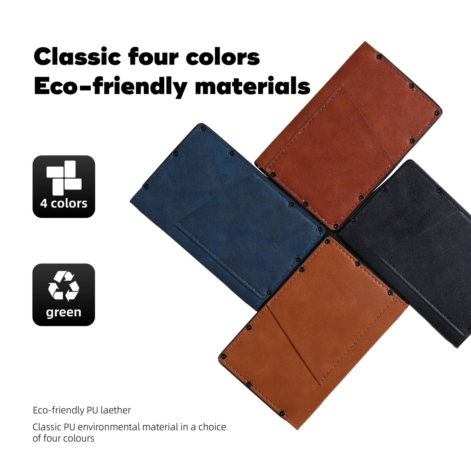 Factory Customized Aluminum Card Holder Wallet Automatic Smart Metal ...