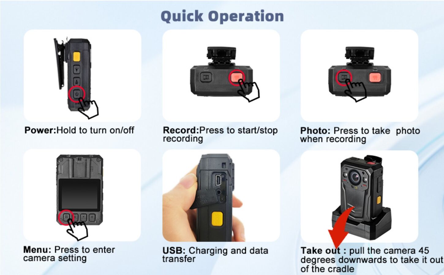 Professional 4g Body Camera With 18 Hours Recording Time Body Cam With Gps Glonass Eis Ip67 ...