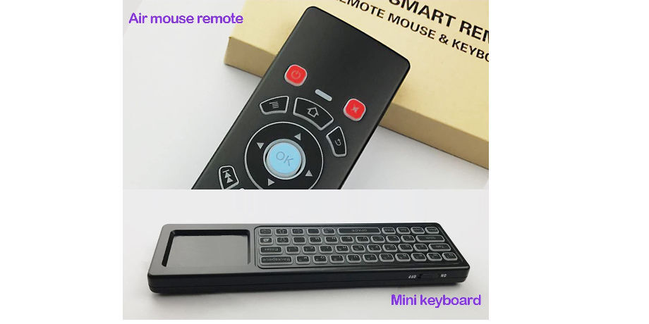 T6 Air Mouse Mini Wireless Keyboard Remote Control Touchpad With ...