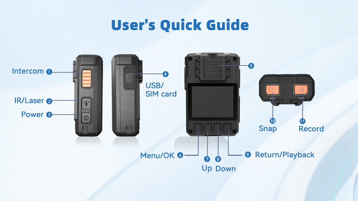 4g Body Worn Camera With Video Gps Wifi Wearable Body Camera Mini ...