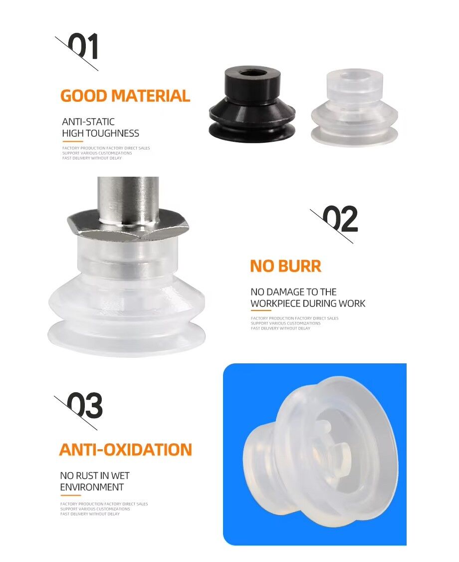 Single Layer Pneumatic Parts Kits Vacuum Suction Cup - China Wholesale ...