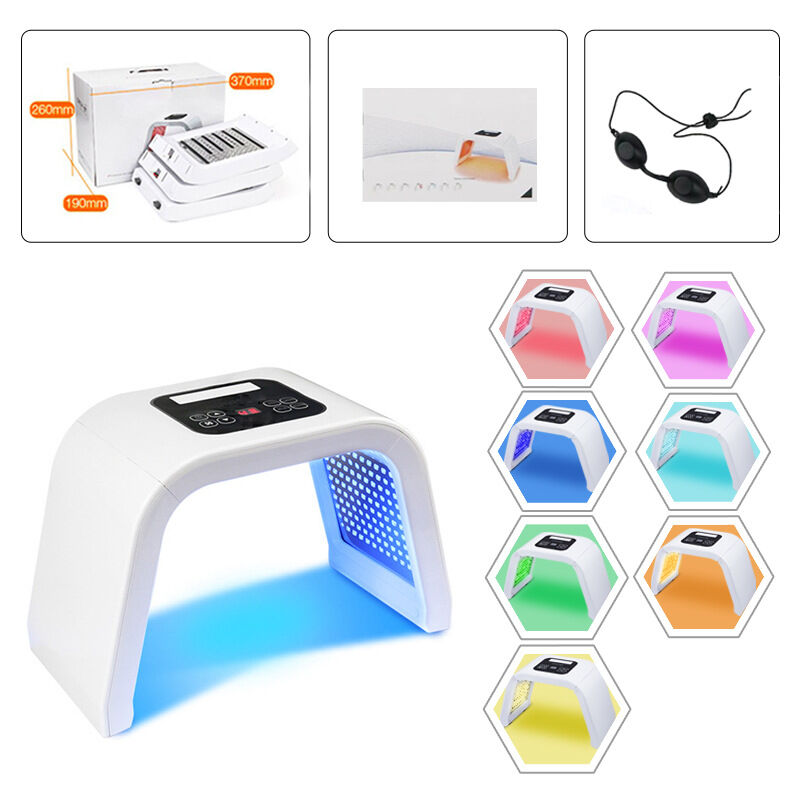 7 Colors Or 4 Colors Foldable Pdt Equipment, Pdt Led Light Therapy ...