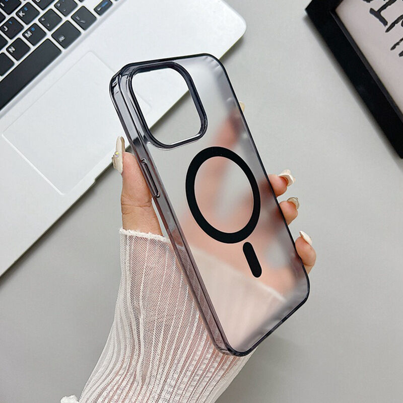 Transparent Colorful Tpu Magnetic Clear Cover For Iphone Wireless ...