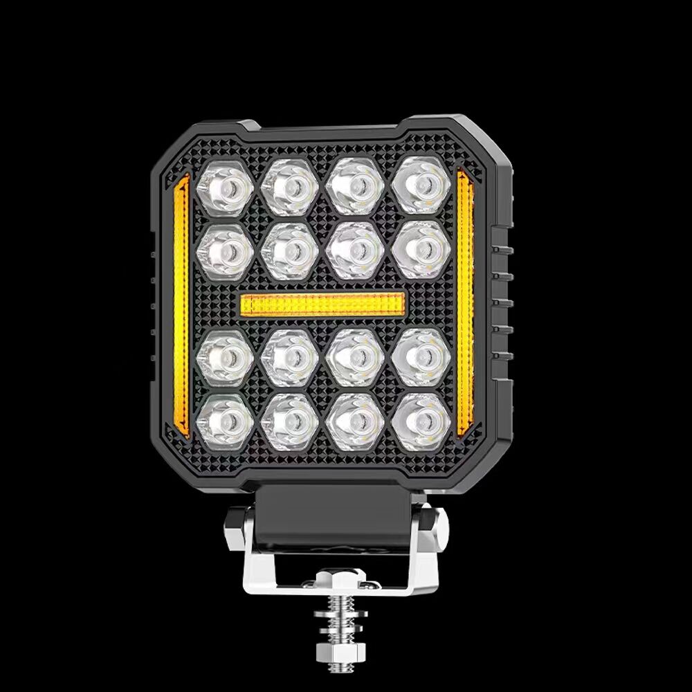 Led Work Light Car Truck Offroad Driving Square Light 4x4 12v-24v Auto ...
