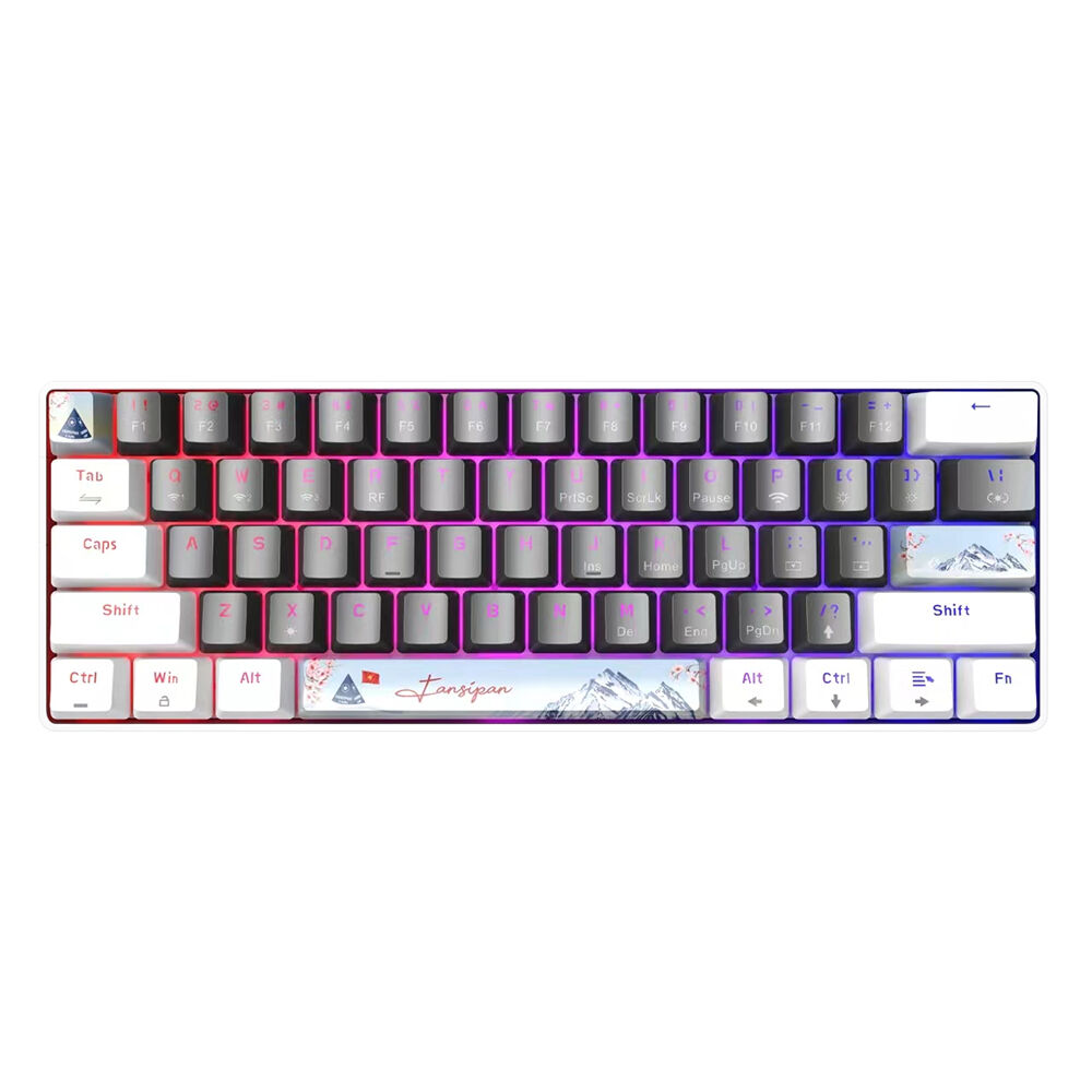 Magnetic Switch Silent Mechanical Keyboard Foldable Bracket Gaming ...