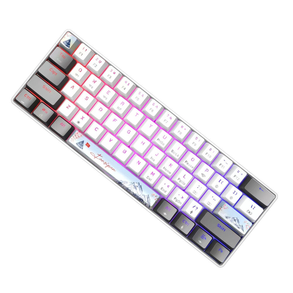 2024 Cool Wired Mechanical Keyboard Gorgeous Rgb Led Lighting Outemu ...