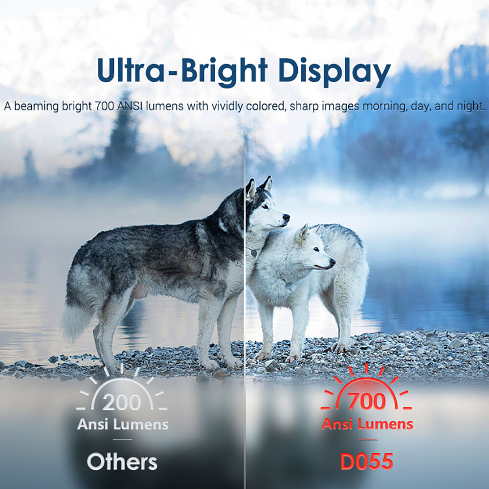 3d Dlp Smart Projector Home Theater,700 Ansi High Brightness ...