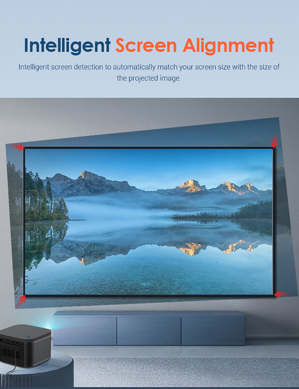 3d Dlp Smart Projector Home Theater,700 Ansi High Brightness ...