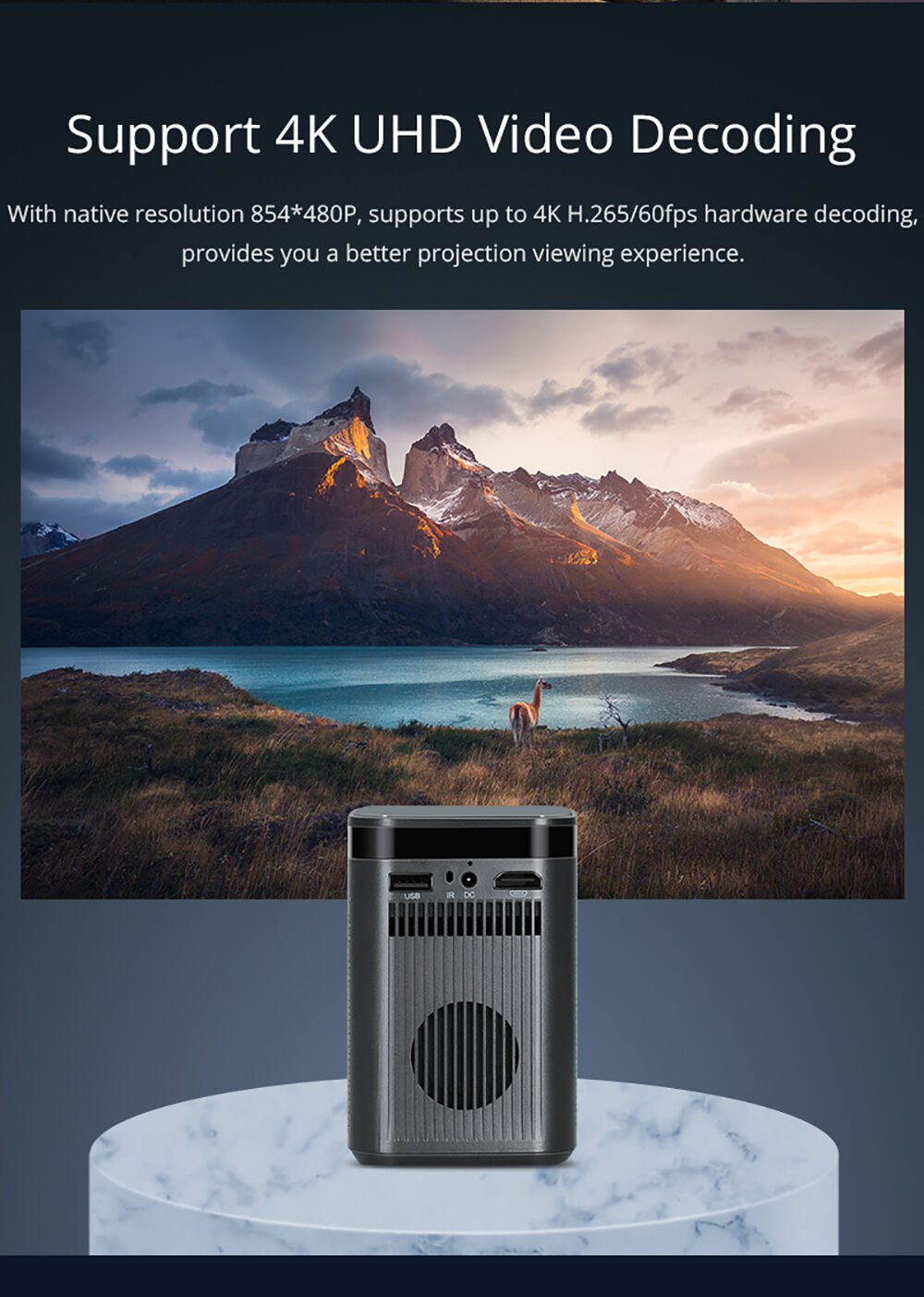 Factory Price Pocket Dlp Smart Projector Android Os Projector ...
