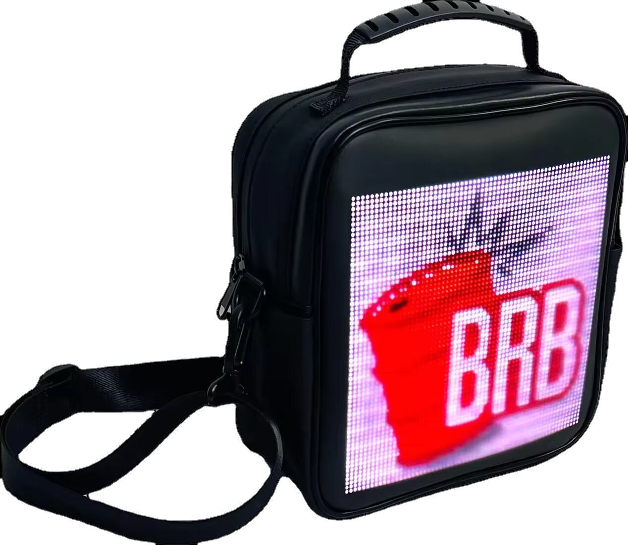 Free Shipping Hard Shell Waterproof Diy Cool Advertising Futuristic Bag ...