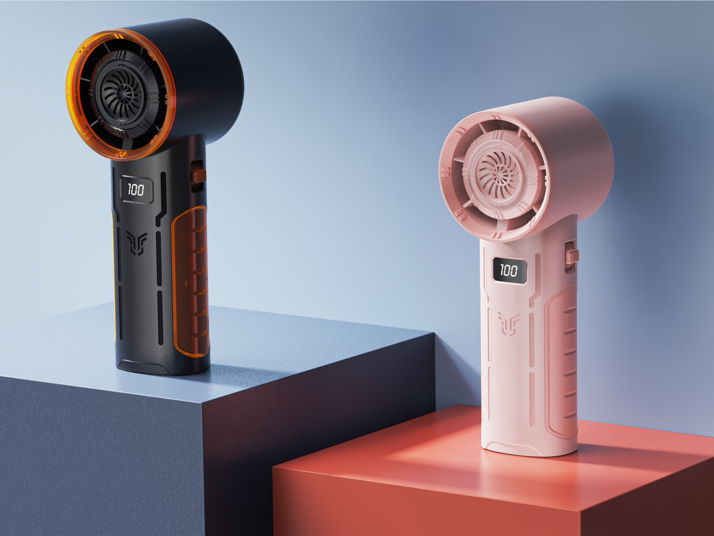 Bulk Buy China Wholesale Pink Portable Fan Turbo Fan Mini Handheld Fan ...