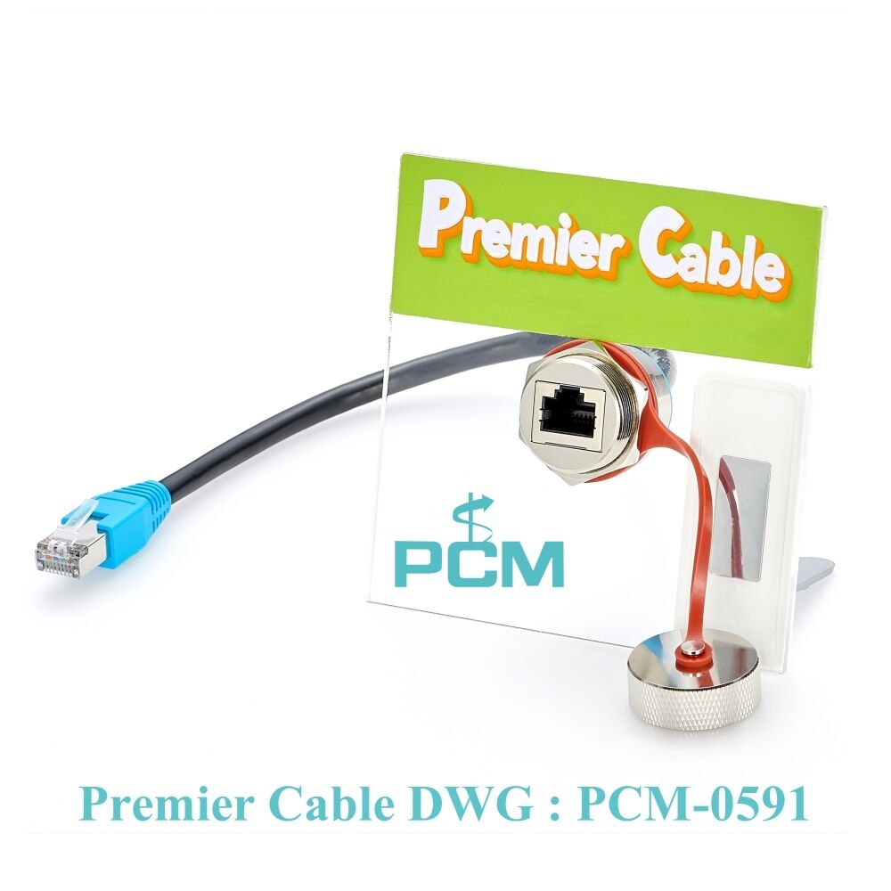 Ip67 Weatherproof Rj45 Male To Female Extension Cord - Buy China ...