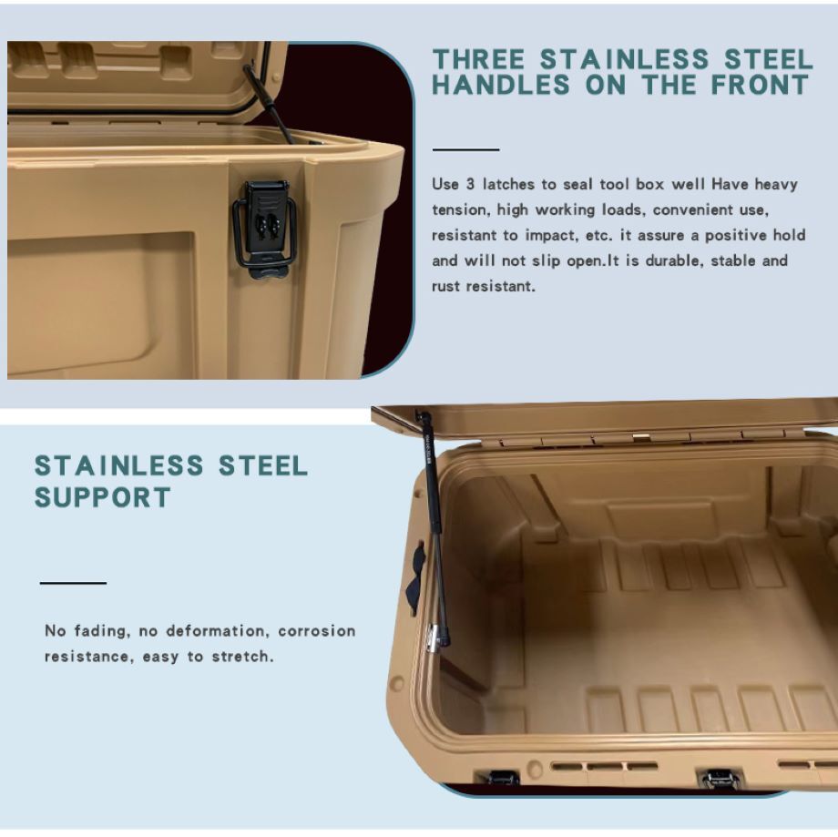 Wholesale 125l Tool Storage Heavy Duty Plastic Roto-molded Tool Box ...