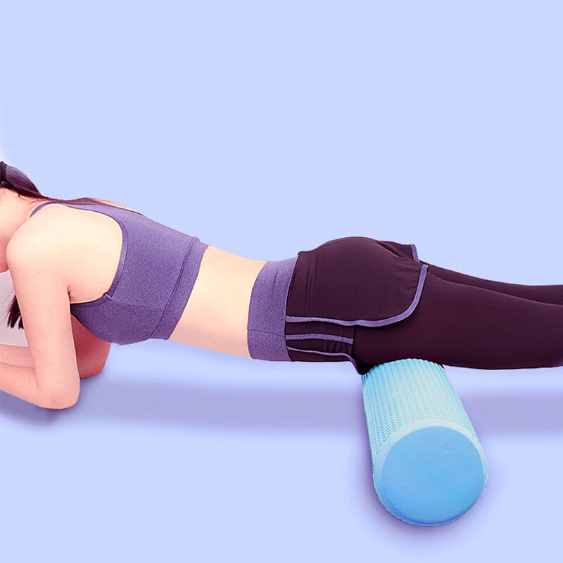 Wholesale Floating Dot Yoga Pole Hexagonal Pattern Solid Foam Rollers, Massage Foam Roll, Foam ...