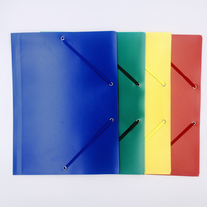 Wholesale Pp Elastic Rope Customized Office Plastic File Folder $0.23 ...