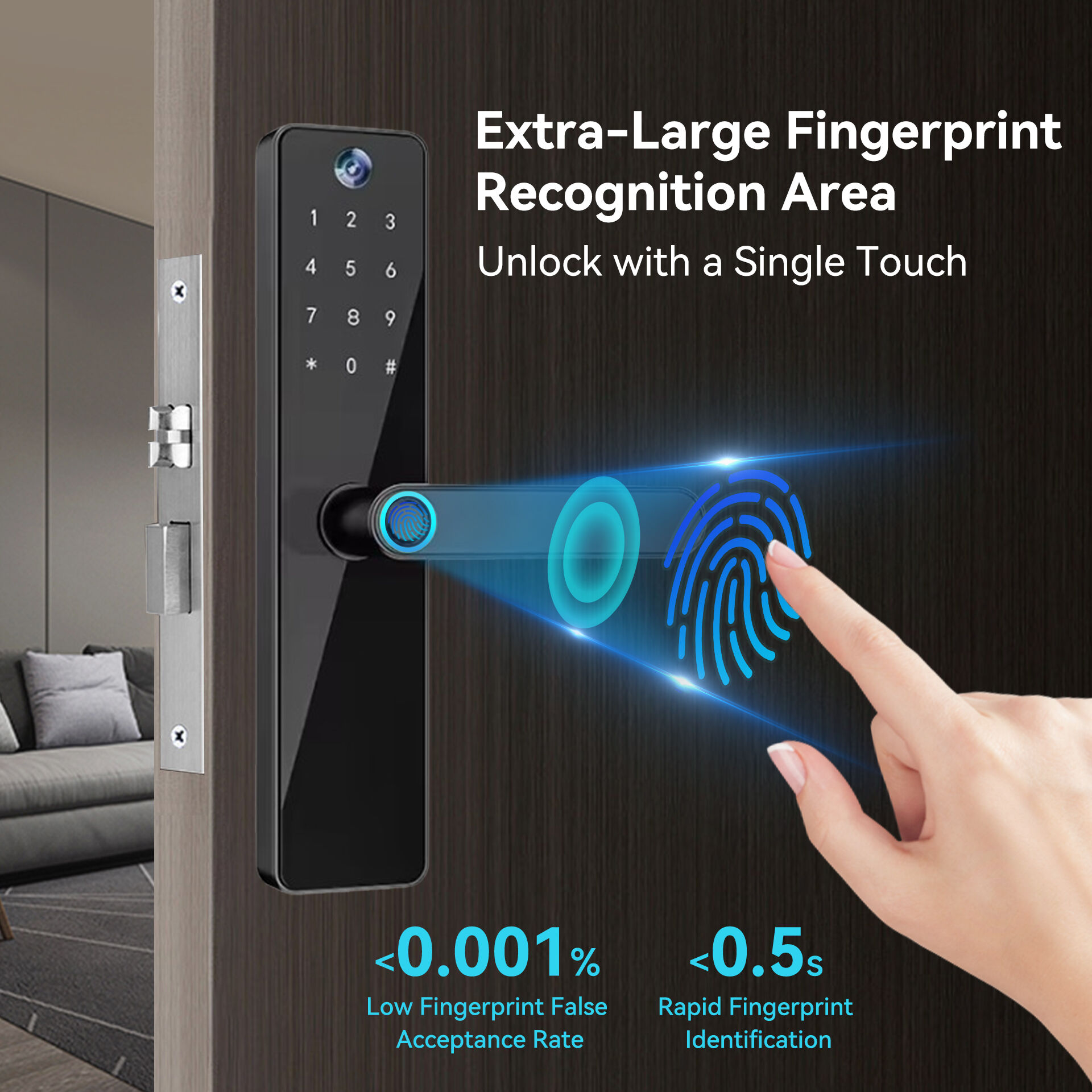 Wholesale Hd Camera Ips Screen Electric Biometric Fingerprint Front ...