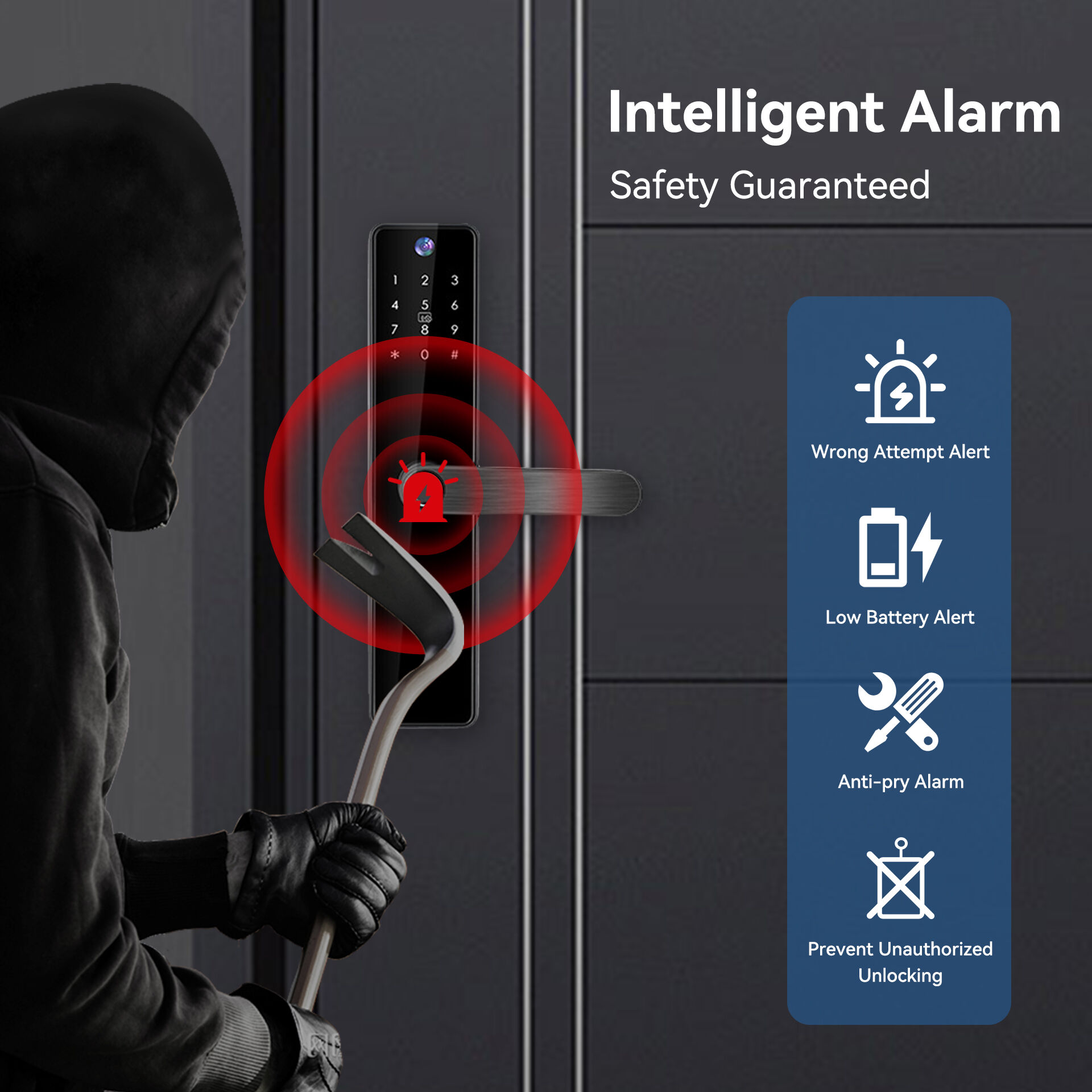 Wholesale Hd Camera Ips Screen Electric Biometric Fingerprint Front ...