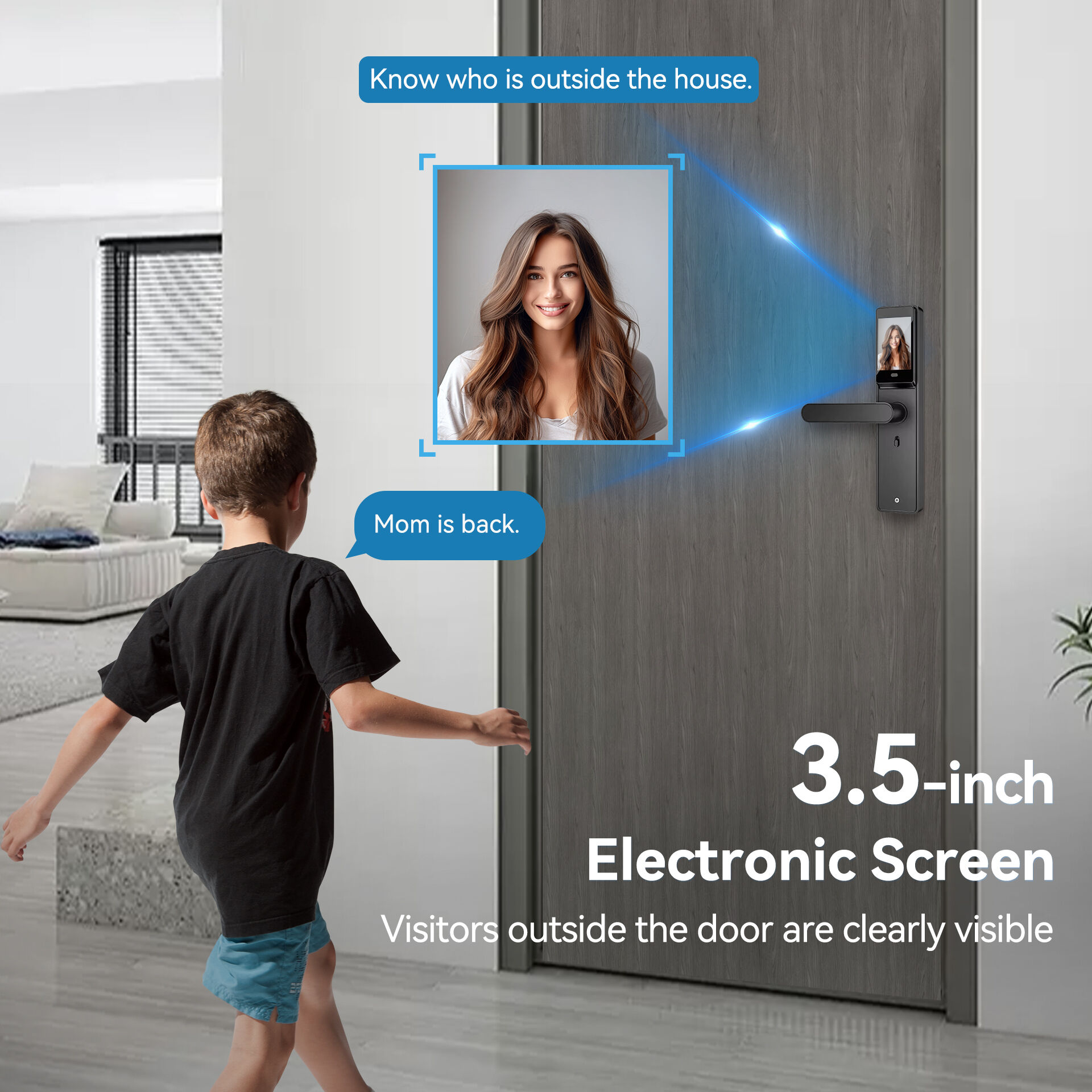 Wholesale Hd Camera Ips Screen Electric Biometric Fingerprint Front ...