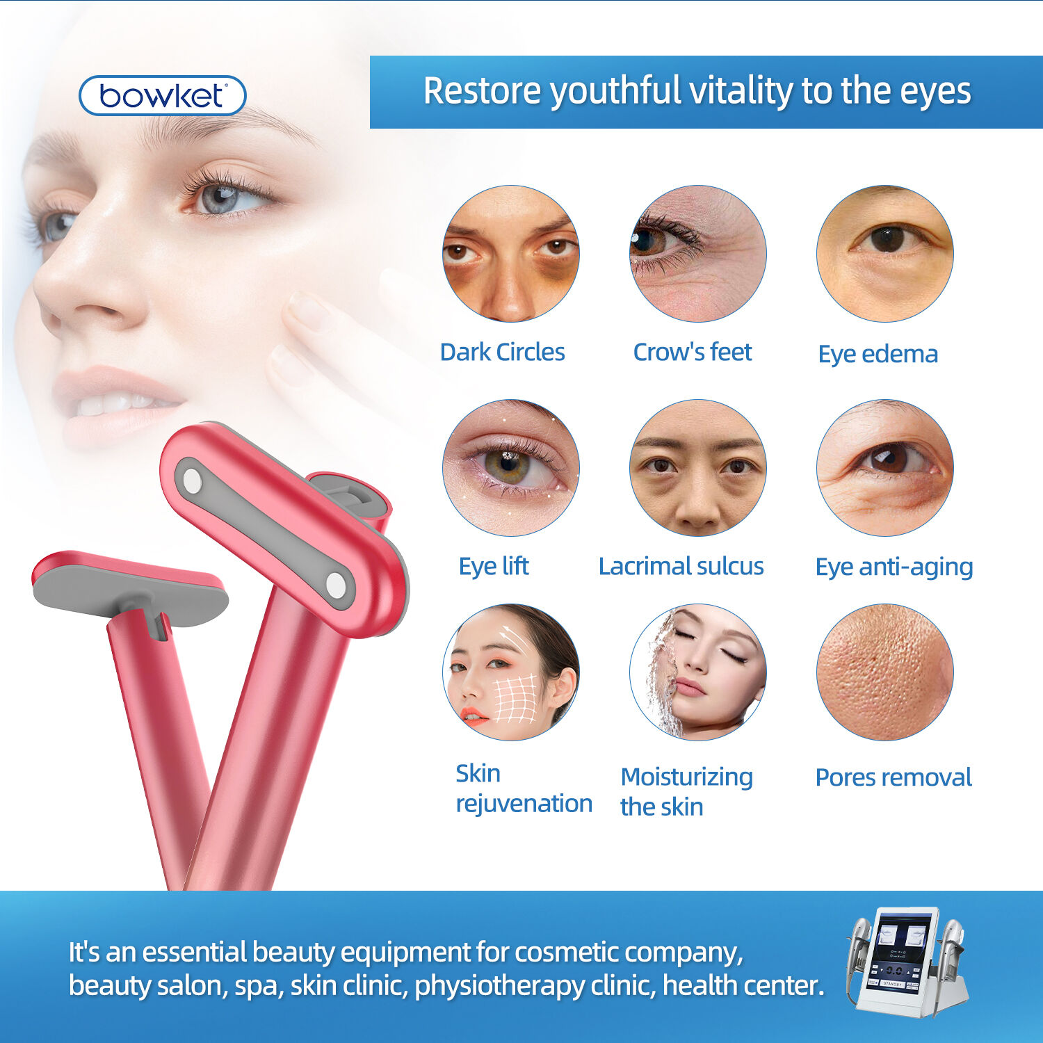Bowket Eye Massage Equipment Eye Lifting Skin Rejuvenation $6.9 ...