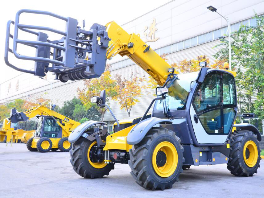 Xtf6510k 6.5 Ton 10m Telehandler Telescopic Loader Forklift With 13.5 M ...