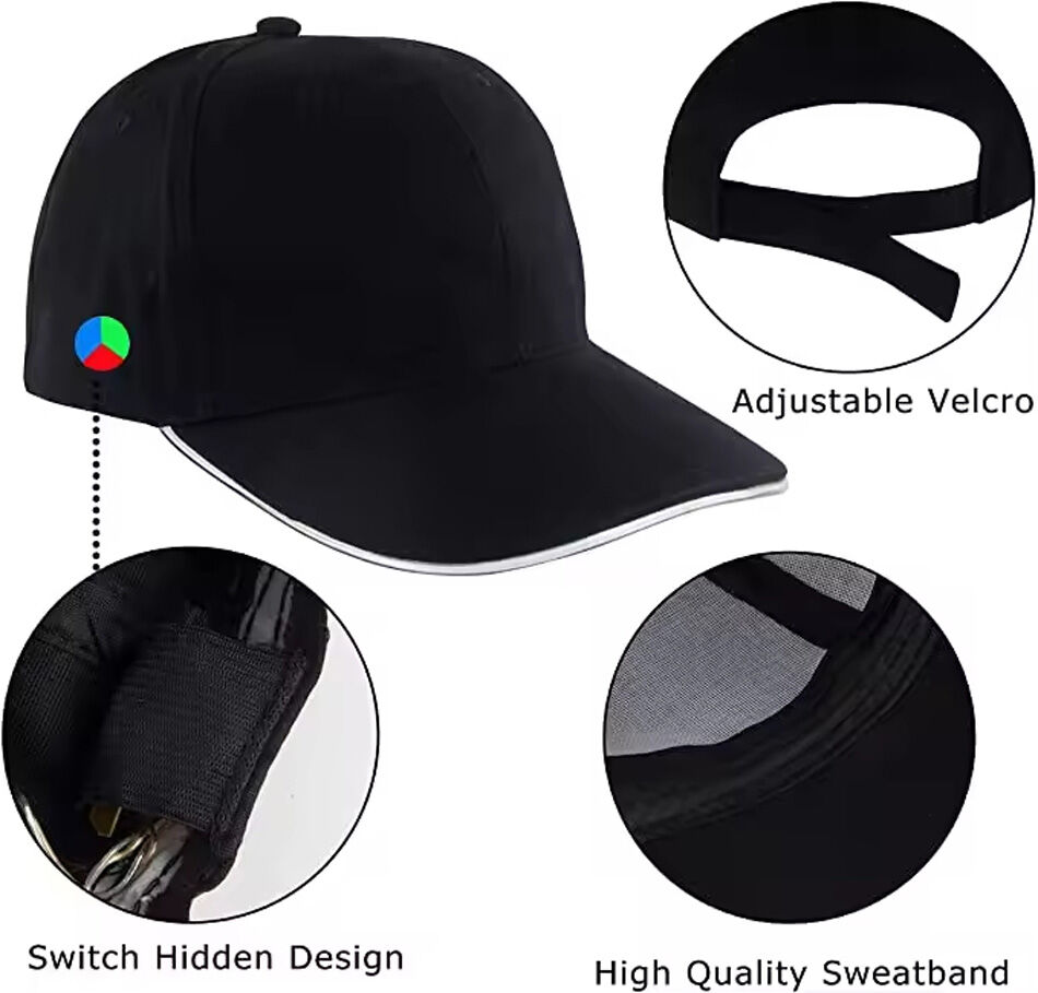 New Oem Innovative Trucker Cap Customizable Settings Dynamic Led ...