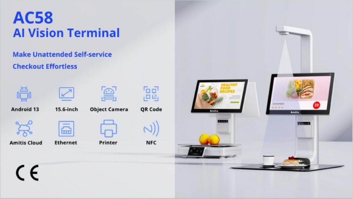 Wholesale15.6'' Touch Screen Checkout Machine With Qr Code Reader ...