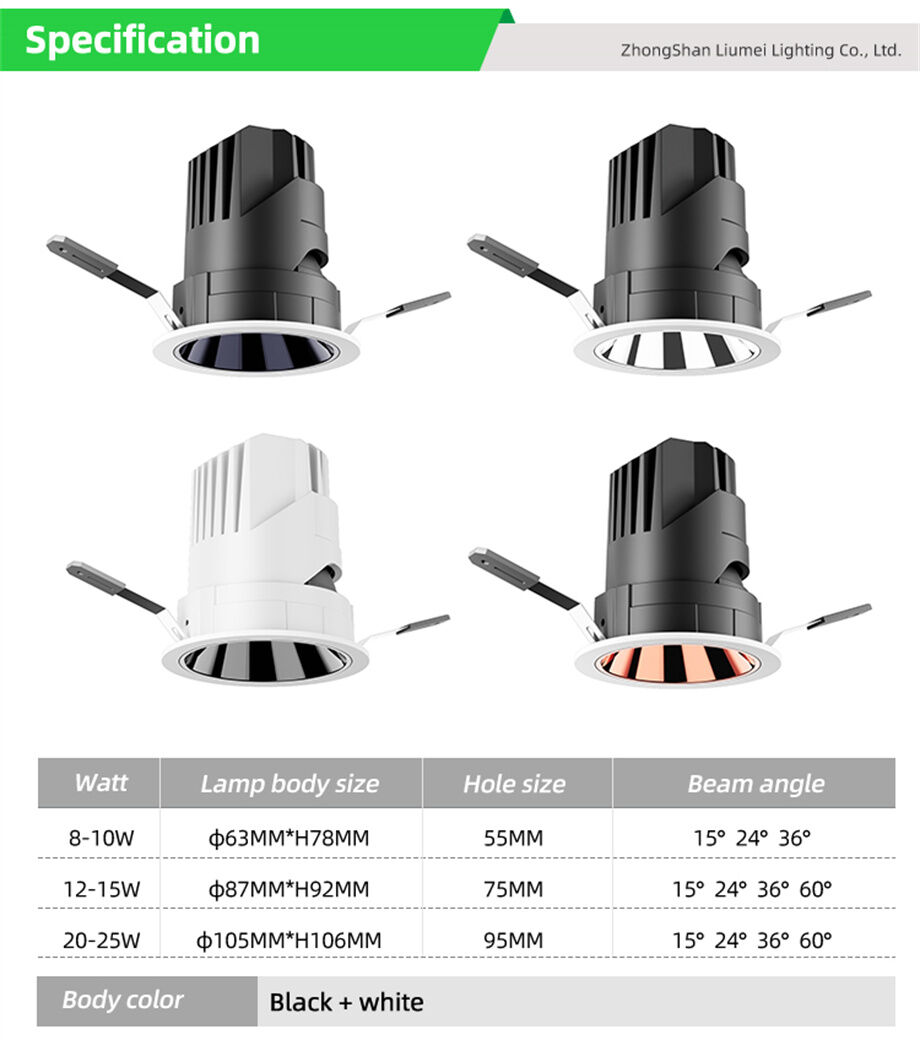 China Factory Free Sample 18w 4 Inch Cob Led Spot Lighting Round Ic ...