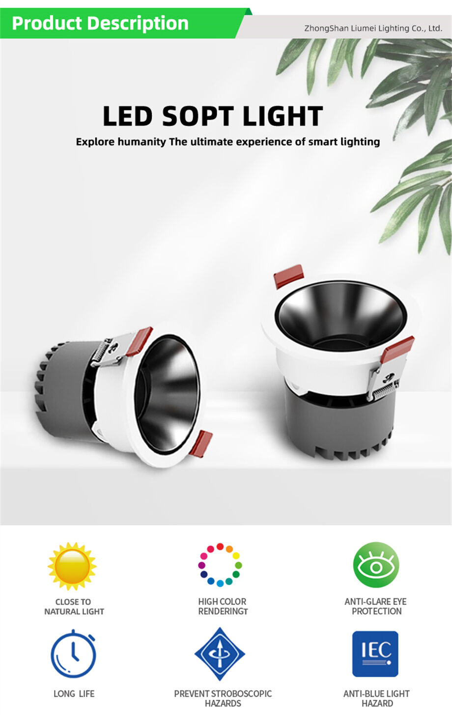 Square Downlight With Gu10 Base Ac85-265v 5w Square Gypsum Led ...