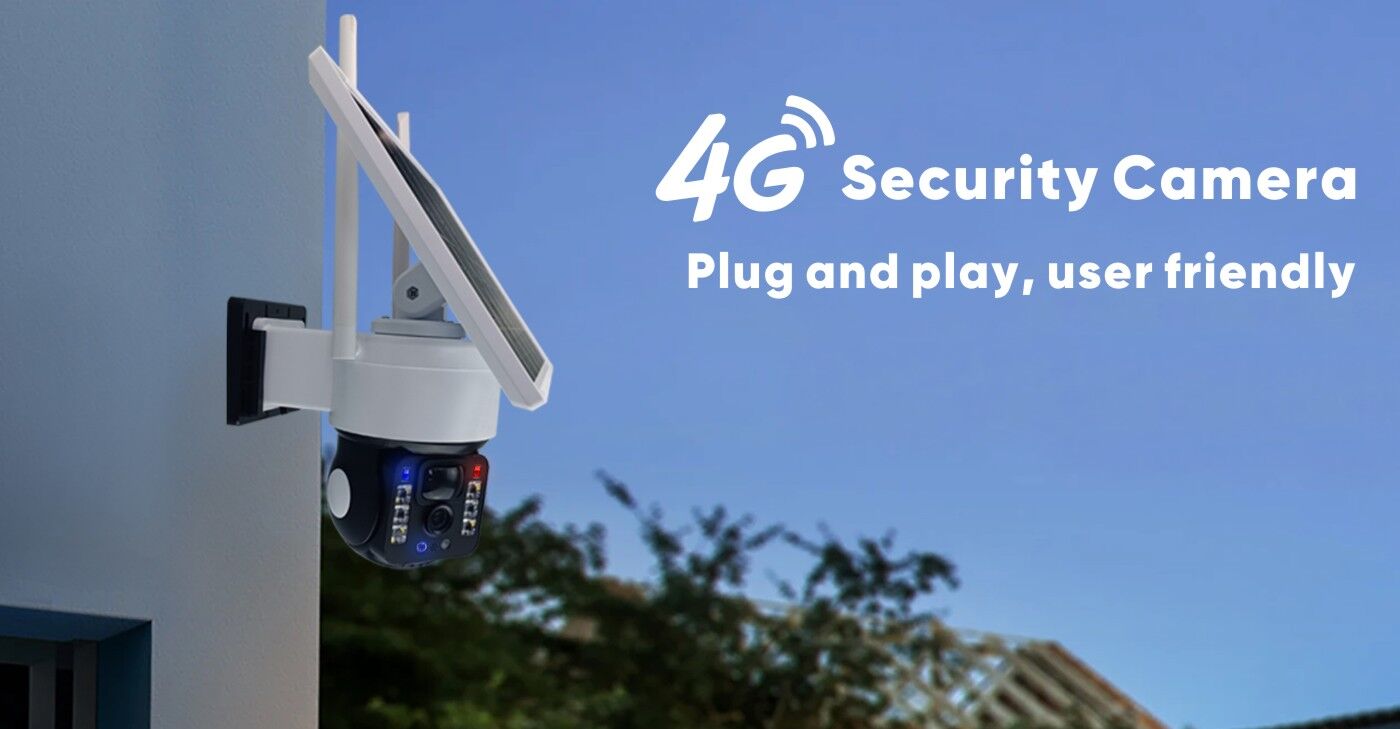 Wireless 4g Solar Cctv Hd Ptz Camera With Motion Detection, Real-time ...