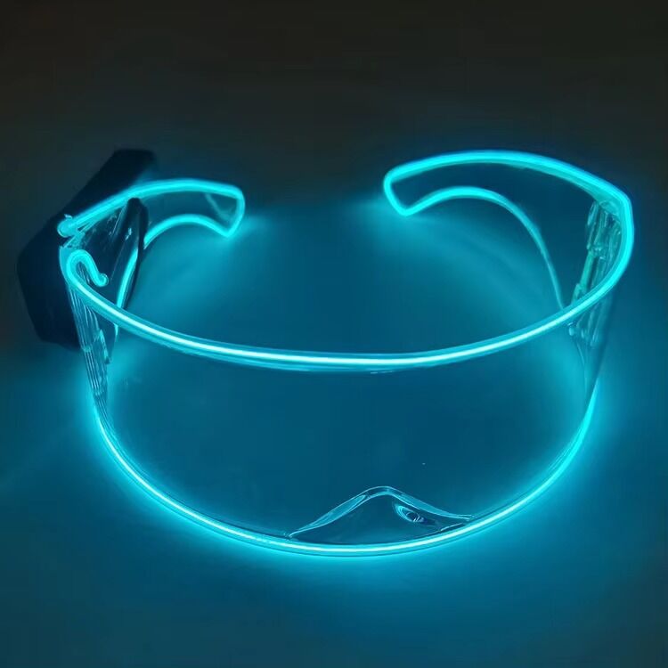 Luminous Lighting Eyeglasses Light-up Glowing Eyeglasses Creative Party ...