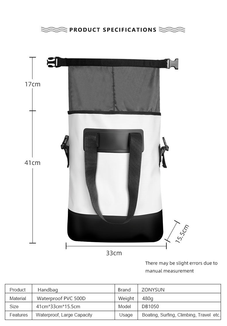 Large Transparent Waterproof Tote Bag, Fashion Pvc Ladies Shoulder ...