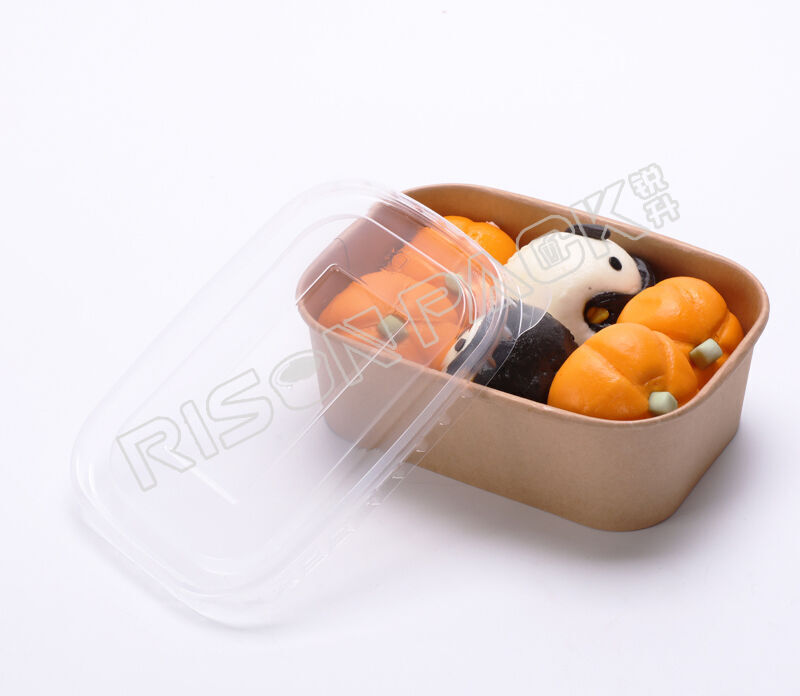 Full Size Customized Printed Disposable Takeout Takeaway White Paper ...