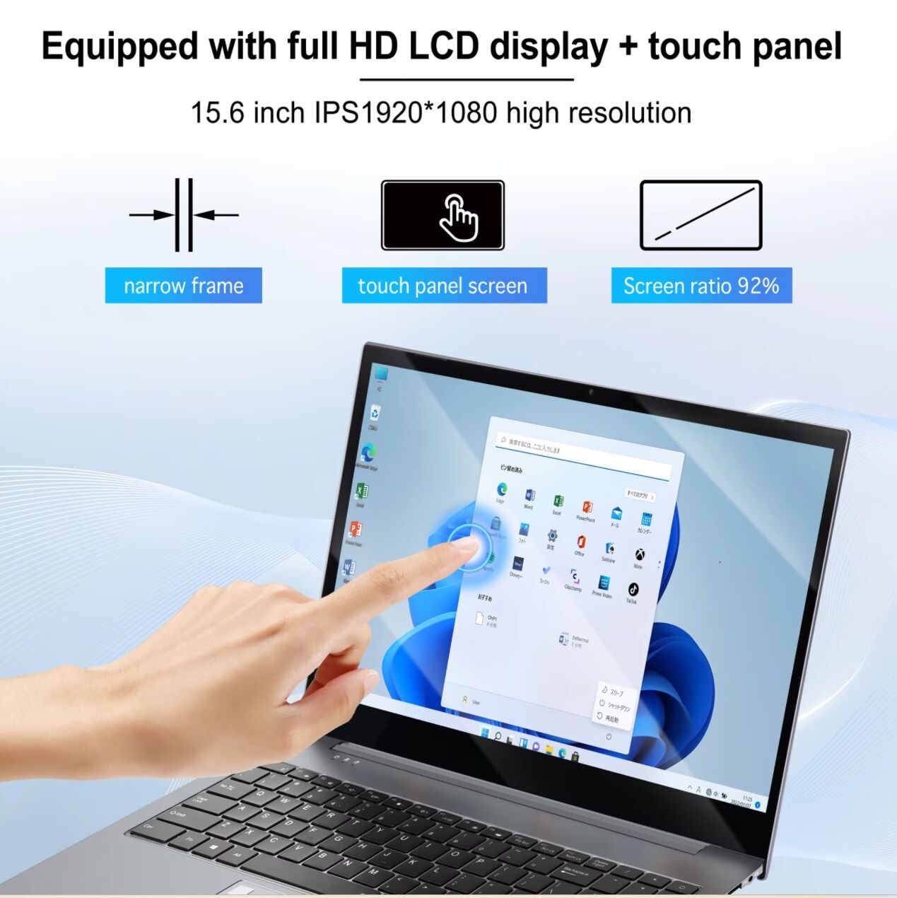 Clover New Design 14 Inch N5095 Laptop Office Ddr4 16gb Ssd 512gb Up To ...