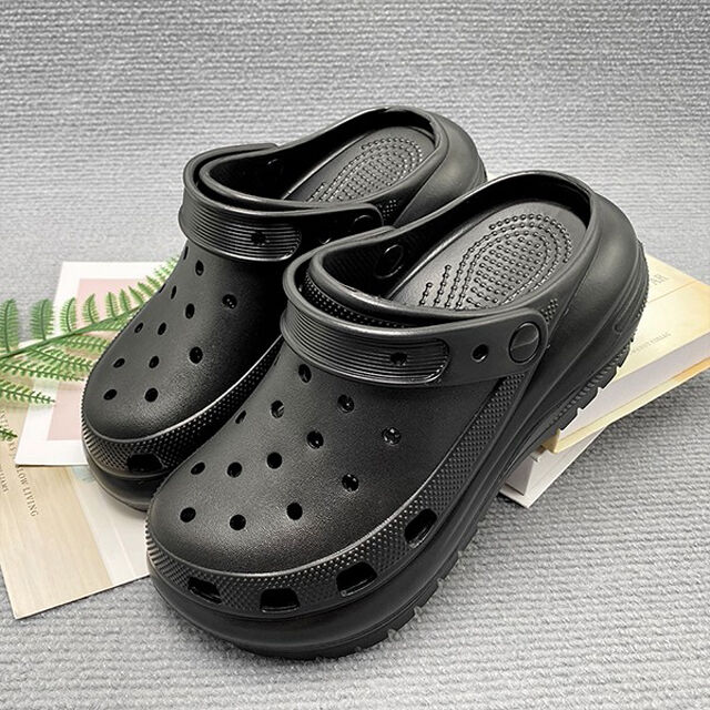 Simple Design High Heel Two Layer Women Clogs For Summer - Buy China ...