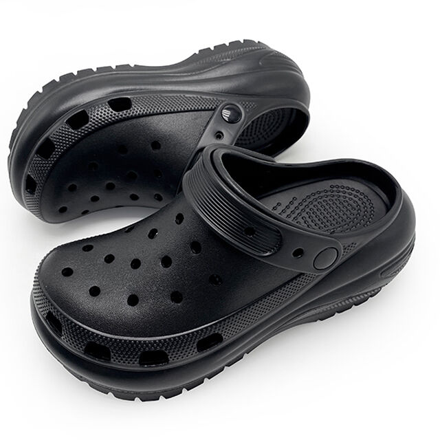 Simple Design High Heel Two Layer Women Clogs For Summer - Buy China ...